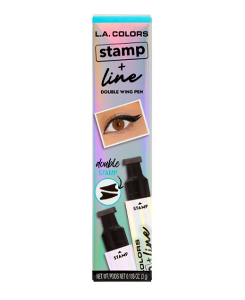 L.A. COLORS STAMP+ LINE DOUBLE WING STAMP CLE700 – El Palacio De La Belleza