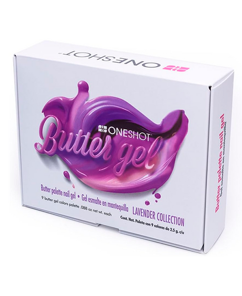 NAIL FACTORY ONE SHOT BUTTER GEL LAVENDER COLLECTION – El Palacio De La ...