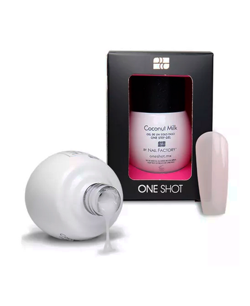 NAIL FACTORY ONE SHOT SHEER 10 ML. COCONUT MILK – El Palacio De La Belleza