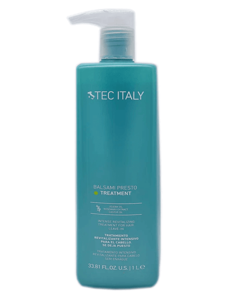 TEC ITALY BALSAMI PRESTO MOISTURE LEAVE IN 1 LT. – El Palacio De La Belleza