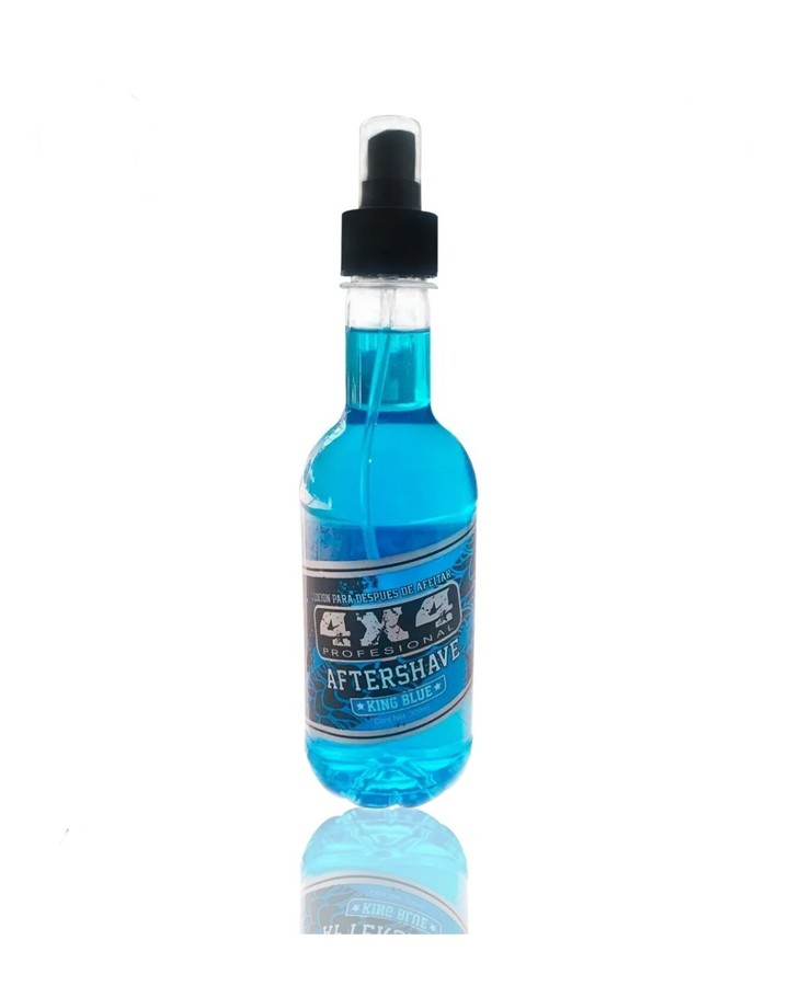 4X4 AFTER SHAVE KING BLUE 400 ML. – El Palacio De La Belleza