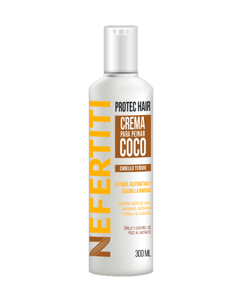 NEFERTITI PROTEC COCO CREMA PARA PEINAR 300 ML. – El Palacio De La Belleza