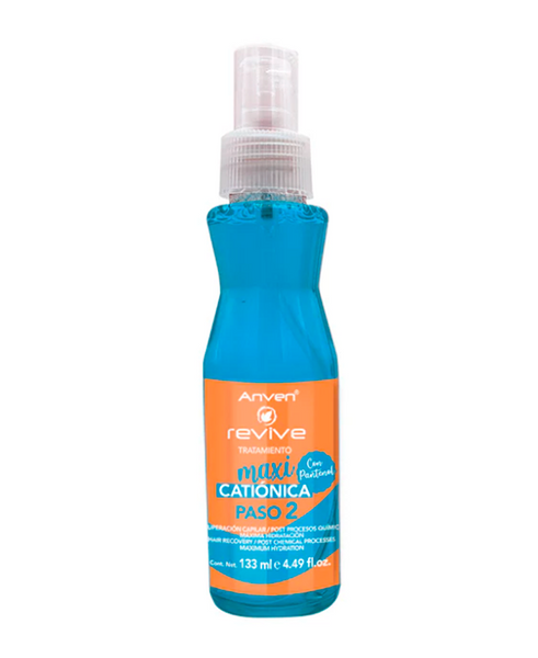 ANVEN REVIVE MAXI CATIONICA PASO 2 SPRAY 133 ML. – El Palacio De La Belleza