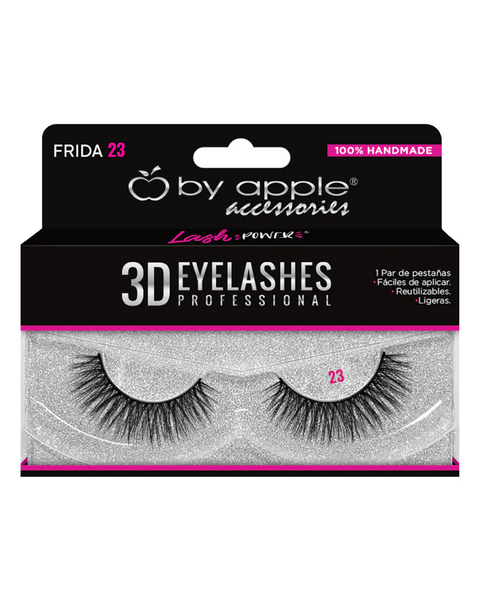BY APPLE 3D EYELASHES W-23 FRIDA 50199 – El Palacio De La Belleza
