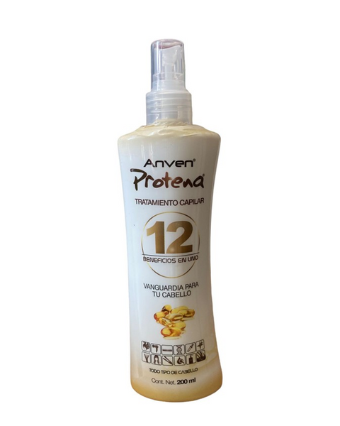 ANVEN PROTEINA TRATAMIENTO 12 BENEFICIOS TERMOPROTECTOR 200 ML. – El ...