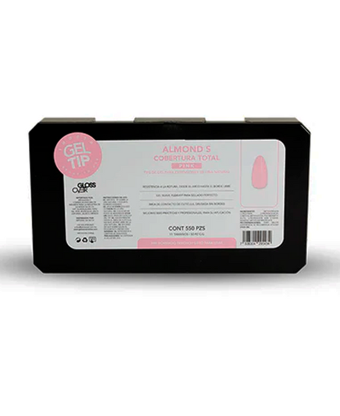 GLOSS OVER GELTIP SQUARE S PINK / BOX 550 PZAS. – El Palacio De La Belleza