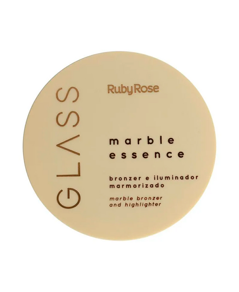 RUBY ROSE GLASS BRONZER E ILUMINADOR MARMORIZADO HB-F1605-2 – El ...