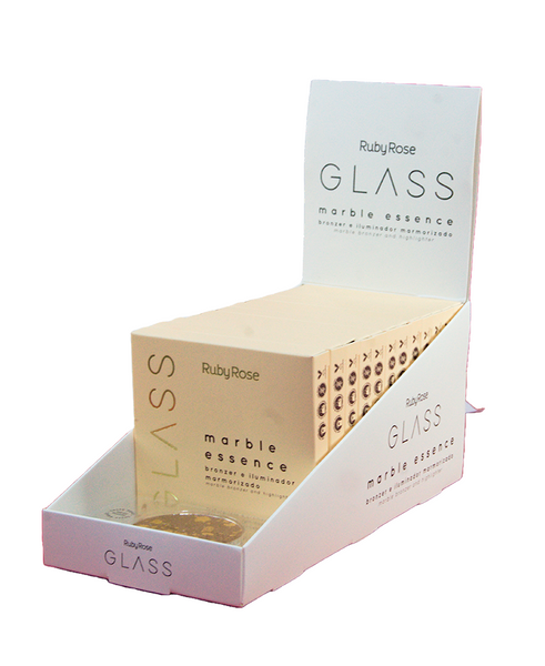 RUBY ROSE GLASS MARBLE ESSENCE BRONZER E ILUMINADOR HB-F1605-1 BLISTER ...