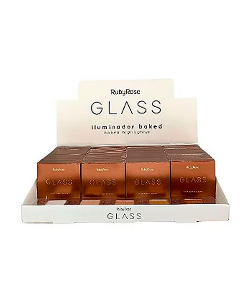 RUBY ROSE GLASS ILUMINADOR BAKED HB-F1604 BLISTER CON 36 PIEZAS – El ...