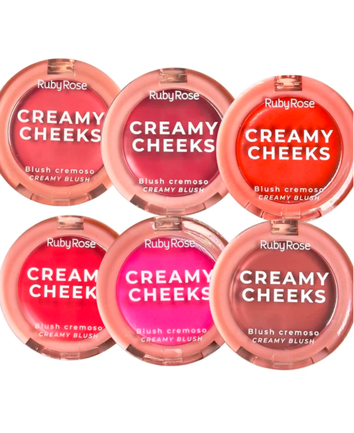 RUBY ROSE CREAMY CHEEKS RUBOR EN CREMA HB-M02 BLISTER CON 36 PZAS. – El ...
