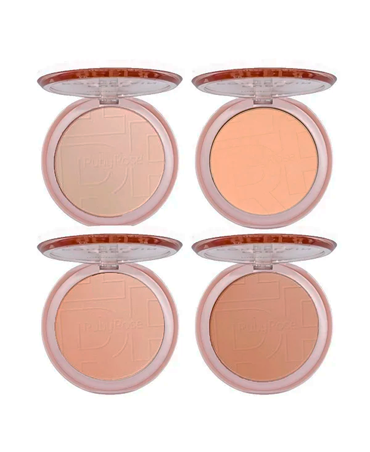 RUBY ROSE PURE PORCELAIN POLVO COMPACTO BLISTER CON 4 TONOS 24 PIEZAS ...