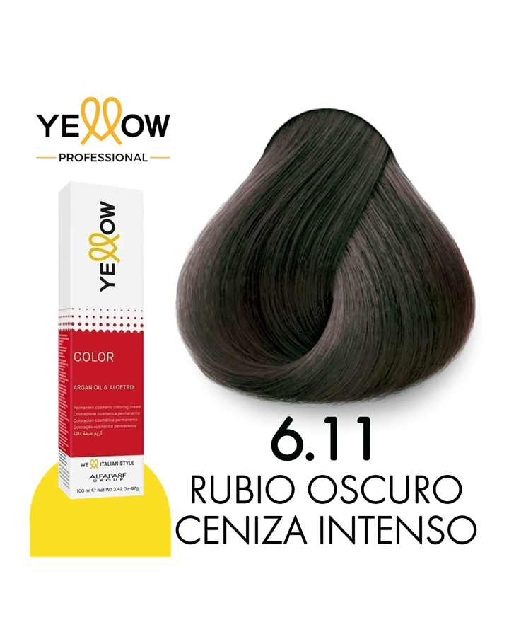 YELLOW COLOR TINTE 6.11 – El Palacio De La Belleza