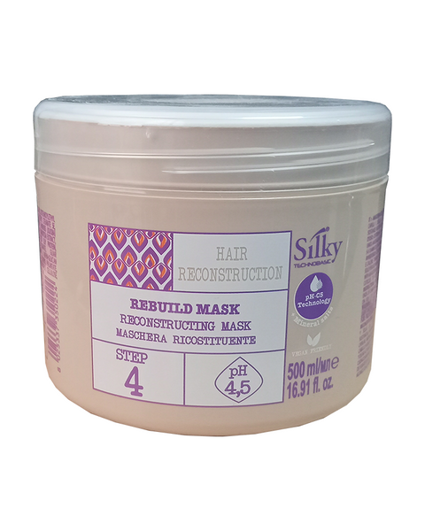 SILKY REBUILD MASK 500 ML. – El Palacio De La Belleza