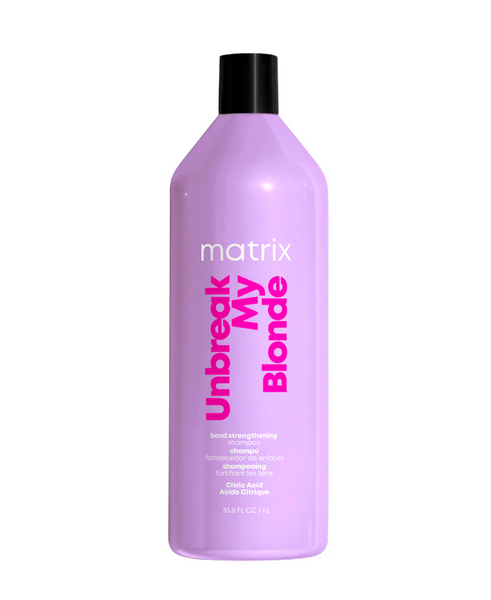 MATRIX UNBREAK MY BLONDE SHAMPOO LITRO – El Palacio De La Belleza