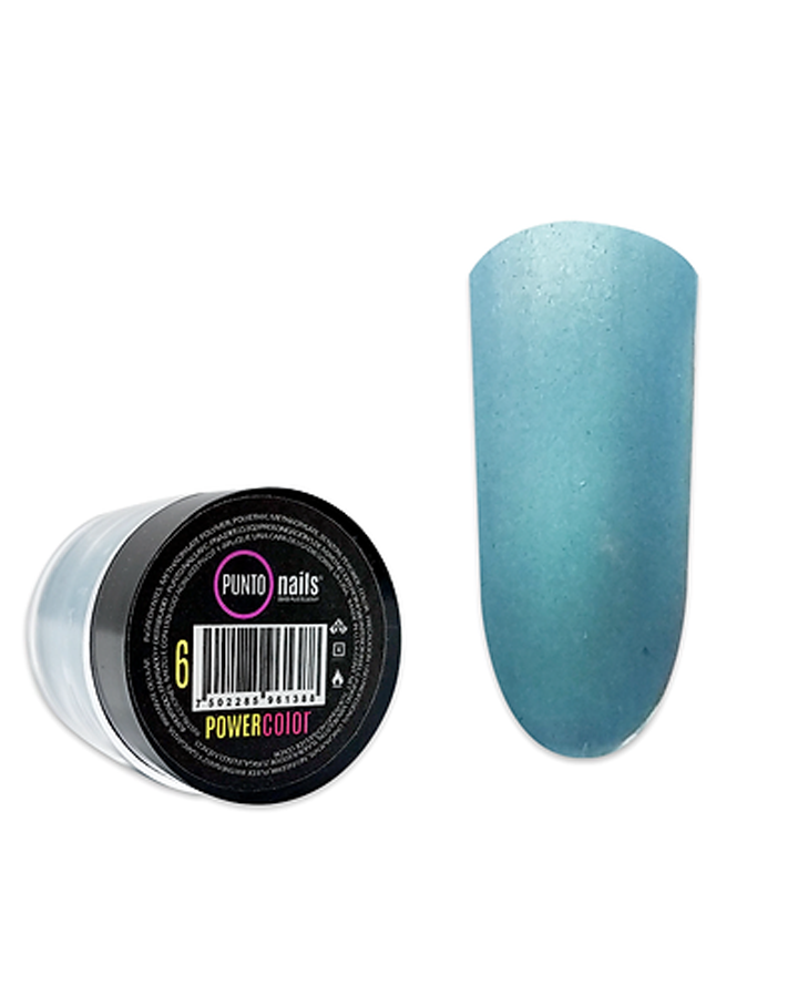 PUNTO NAILS POWER COLOR ACRILICO DE COLOR MORA 7 GRS.#6 – El Palacio De ...