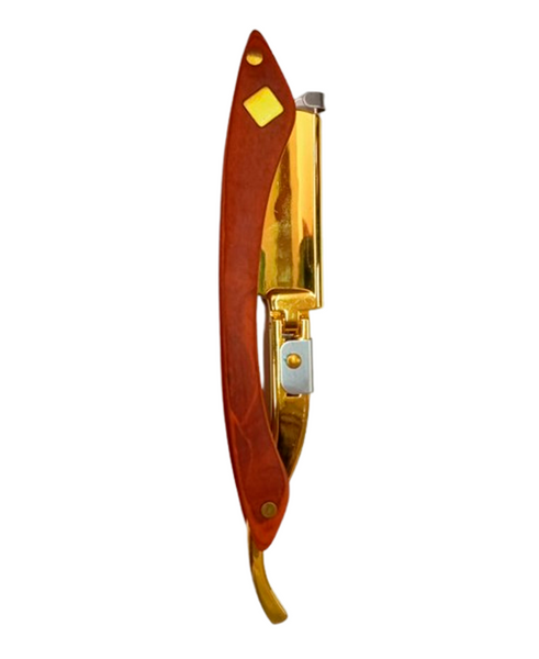 GLOBUSMAN PORTA NAVAJAS MADERA CON BISAGRA METAL DORADO TB6391 – El ...