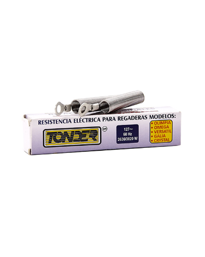 TONDER RESISTENCIA ELECTRICA PARA REGADERAS ELECTRICAS – El Palacio De ...