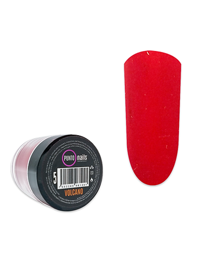 PUNTO NAILS VOLCANO ACRILICO DE COLOR BORGOÑA 7 GRS.#5 – El Palacio De ...