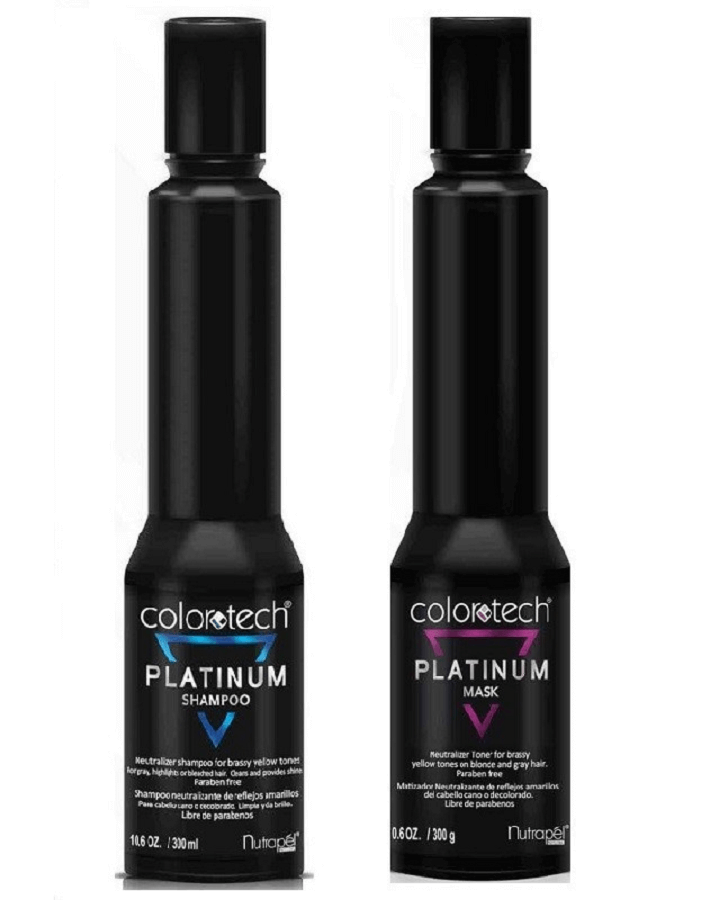 NUTRAPEL COLOR TECH PLATINUM KIT SH + MASK 300 ML. PTA30P – El Palacio ...