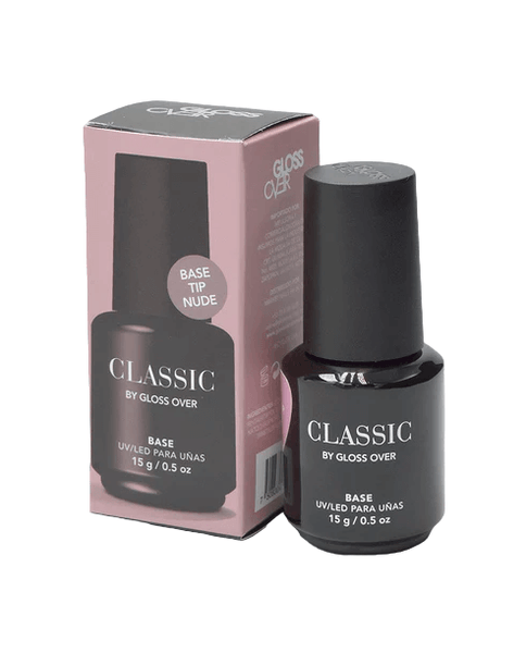 GLOSS OVER GO BASE TIP NUDE / ADHERENTE GELTIP – El Palacio De La Belleza