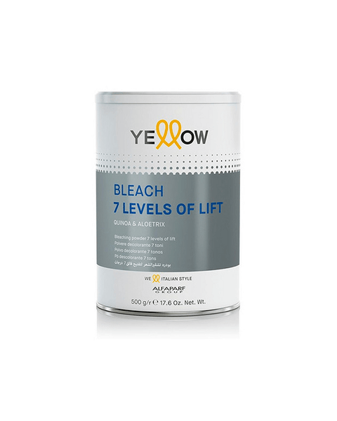 YELLOW DECOLORANTE PF018320 BLEACH 7 LEVELS OF LIFT 500 GR – El Palacio ...