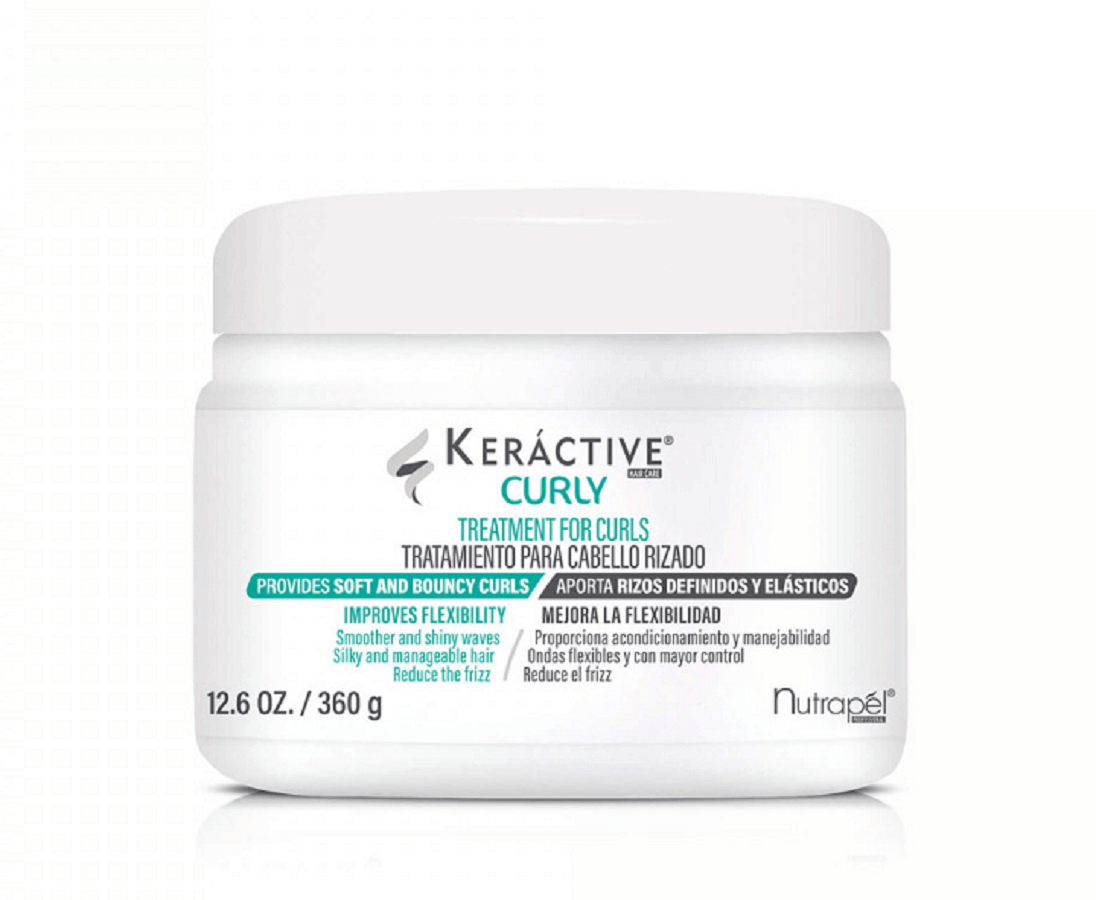 NUTRAPEL KERACTIVE CURLY TRATAMIENTO RIZOS MASK 360 GRS. TKC30 – El ...